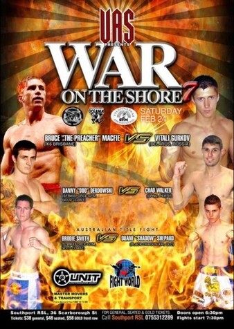 Frank Giorgi vs. Evan Morris, War on the Shore 7 | Muay Thai Bout ...