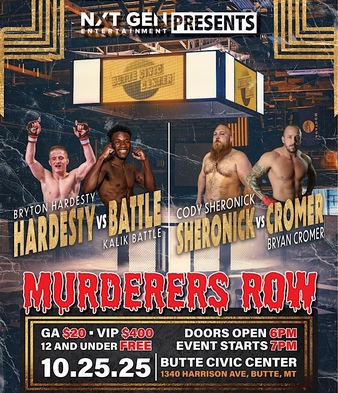 Murderers' Row Fight Night | MMA, Boxing, & Kickboxing Event | Tapology