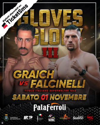 Mohammed Graich vs. Damiano Falcinelli II, Gloves & Glory 3 | Boxing ...