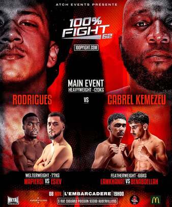 100% Fight 62 | MMA Event | Tapology