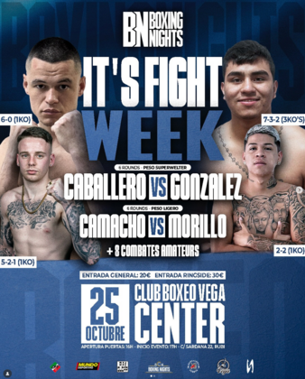 Caballero vs. Gonzalez | Boxing Event | Tapology