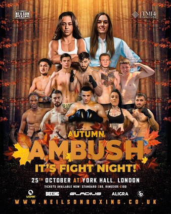 Shona Whitwell vs. Alisha Lewis, Autumn Ambush | Boxing Bout | Tapology