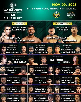 Warriors Dream Series 14 | MMA & Kickboxing Event | Tapology