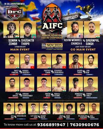 Bidang Fighting Championship 8: BFC x AIFC | MMA & Kickboxing Event ...