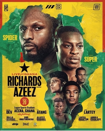 Richards vs. Azeez | Boxing Event | Tapology