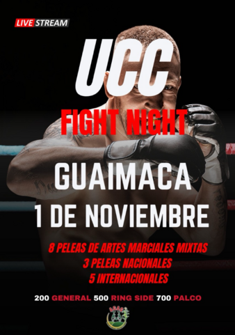 Manuel Calderon vs. Moises Cardenas, UCC Fight Night | Boxing (Cage ...