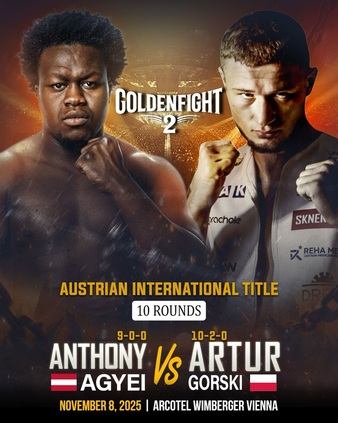 Maiwand Fateh vs. Norbert Szekeres, Golden Fight 2 | Boxing Bout | Tapology