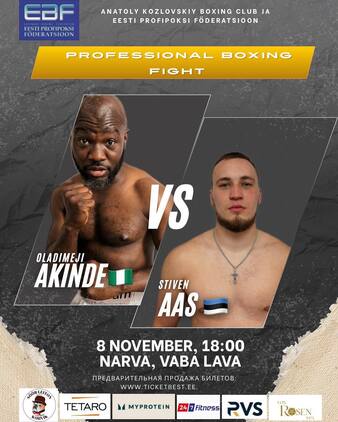 Akinde vs. Aas | Boxing Event | Tapology