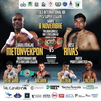 Saad Fathi Saad vs. Albi Sorra, Metonyekpon vs. Rivas | Boxing Bout ...