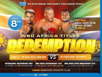 Paulinus Ndjolonimu vs. Snamiso Ntuli, Redemption | Boxing Bout | Tapology