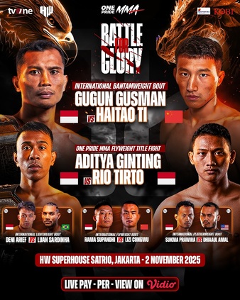 One Pride MMA Fight Night 88: Battle For Glory | MMA Event | Tapology