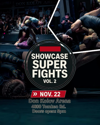 Nick McLean vs. Davis Rapagna, Showcase Super Fights | Grappling Bout ...