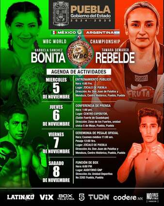 Bonita vs Rebelde | Boxing Event | Tapology