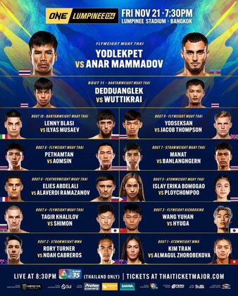 Lenny Blasi vs. Ilyas Musaev, ONE Friday Fights 134 | Muay Thai Bout ...