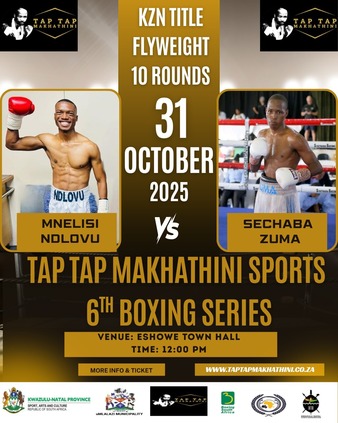 Sanele Nene vs. Andile Mbatha, Tap Tap Makhathini Sports 6th Boxing ...