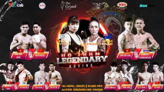 Van Thao Tran vs. Kwanchai Pliankhunthod, Ho Tram Legendary Boxing ...