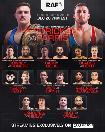 Bo Nickal vs. Yoel Romero, RAF 4 | Wrestling Bout | Tapology