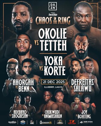 Tony Yoka vs. Patrick Korte, Chaos in the Ring | Boxing Bout | Tapology