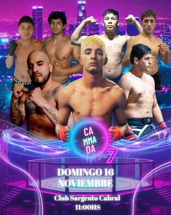 Emanuel Lopez vs. Gastón Iñigo, CAMMADA 7 | MMA Bout | Tapology