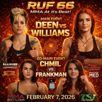 RUF 66: MMA At Its Best | MMA Event | Tapology