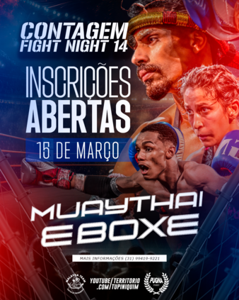 Contagem Fight Night 14: Contagem Fight | Muay Thai, Boxing, & MMA ...