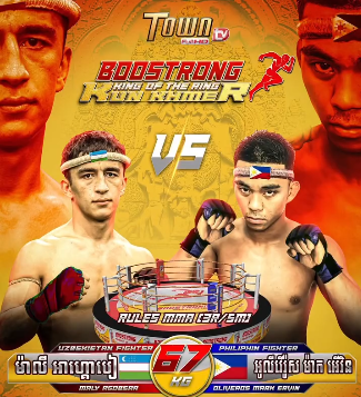 Buntong Kunkhmer vs. Shandris, Boostrong Kun Khmer | Kun Khmer Bout ...