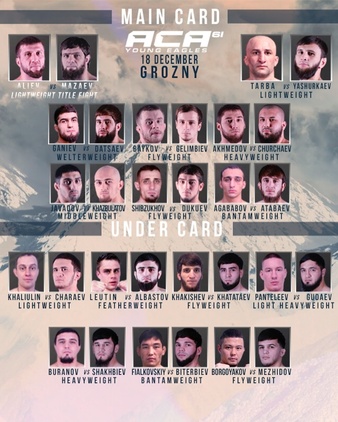 Absolute Championship Akhmat ACA | MMA Promoter | Tapology
