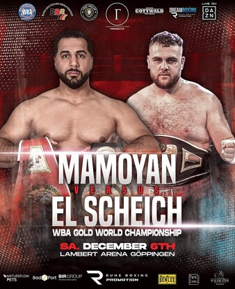 Mamoyan vs. El Scheich | Boxing Event | Tapology