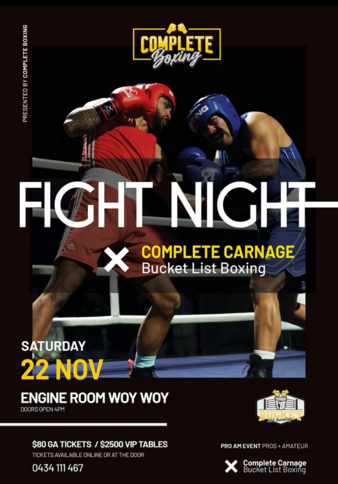 Fight Night | Boxing Event | Tapology