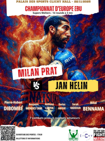 Milan Prat vs. Jan Helin, Prat vs. Helin | Boxing Bout | Tapology