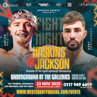 Luke Williamson vs. Naheem Ali, Haskins vs. Jackson | Boxing Bout ...