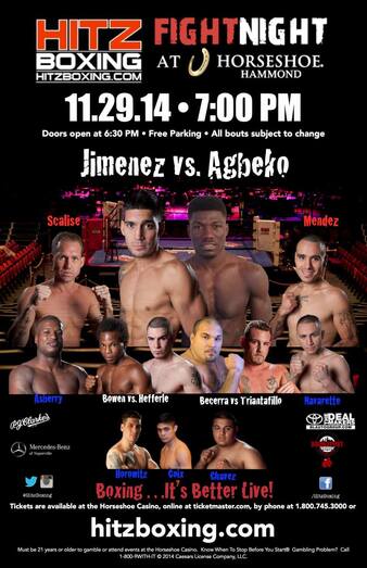 Mike Jimenez vs. Rollin Williams, Jimenez vs. Williams | Boxing Bout ...