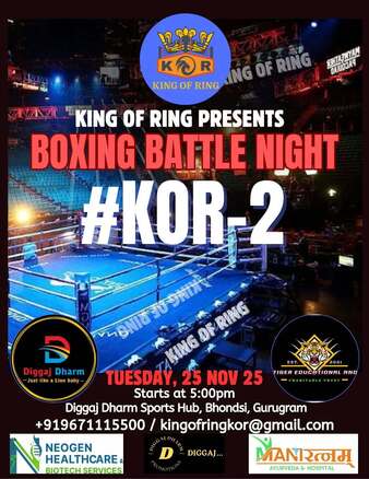 Krish vs. TinderPal Singh, Boxing Battle Night 2 | Boxing Bout | Tapology