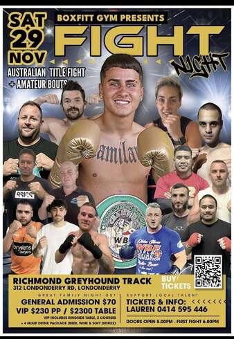 Tyrell Adams vs. Shamal Ram Anuj, Fight Night | Boxing Bout | Tapology