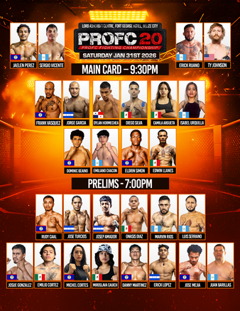 PRO FC 20: Perez vs Vicente | MMA Event | Tapology