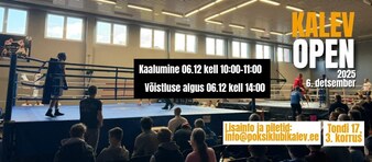 Kalev Open | Boxing Event | Tapology