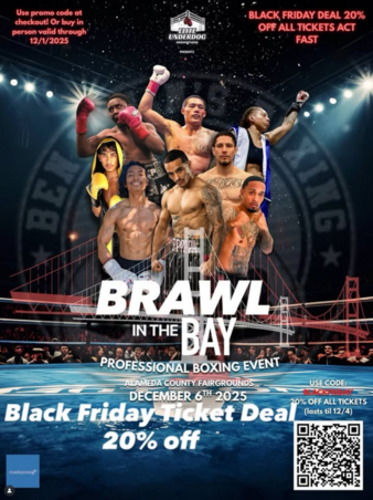 Ralie Gulley vs. Colin Madlangbayan, Brawl in the Bay | Boxing Bout ...