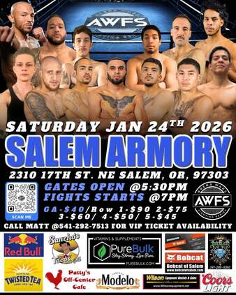 Arena Wars Fighting Series | Boxing Event | Tapology