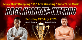 Edward Pace Bonello vs. Josh Gatt, Rage Kombat: Inferno | Muay Thai ...