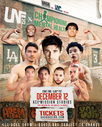 UNF 29 | Boxing Event | Tapology