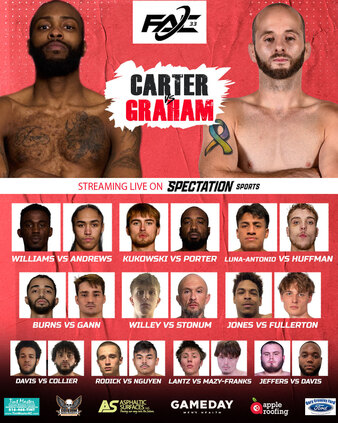 FAC 33: Carter vs. Graham | MMA & Kickboxing Event | Tapology
