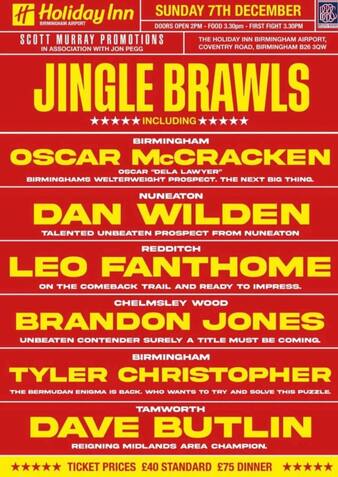 David Butlin vs. Lewis Howells, Jingle Brawls | Boxing Bout | Tapology