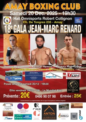 Kemran Ilyasov vs. Ioannis Evmorfiadis, 18e Gale Jean-Marc Renard ...