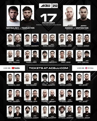 Absolute Championship of Brazilian Jiu-Jitsu ACBJJ | Grappling Promoter ...