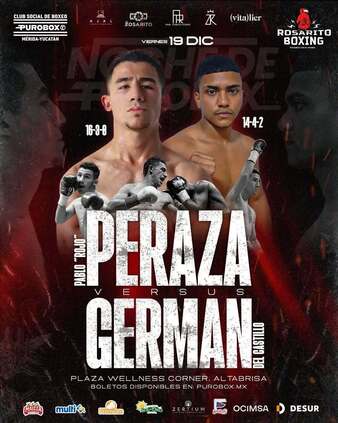 Pablo Peraza vs. German Del Castillo, Peraza vs Del Castillo | Boxing ...