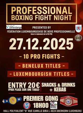 Driss Gharroumi vs. Kenan Catic, Professional Boxing Fight Night ...
