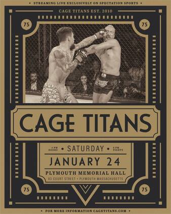 Nicholas Gettling vs. Aaron Hughes, Cage Titans 75 | MMA Bout | Tapology
