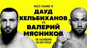 RCC HARD 4: Kelbikhanov vs. Myasnikov | Event | Tapology