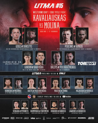 UTMA 15 | Combat Sports Event | Tapology