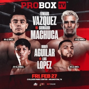 Alex Holley vs. Ignacio Peralta, ProBox Fight Night | Boxing Bout ...
